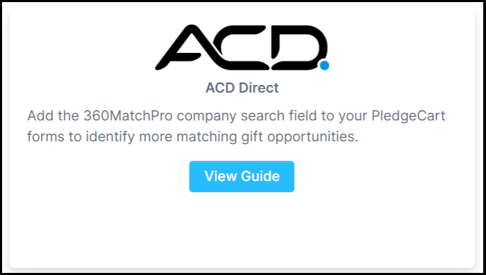 Getting Started: Integration Configuration